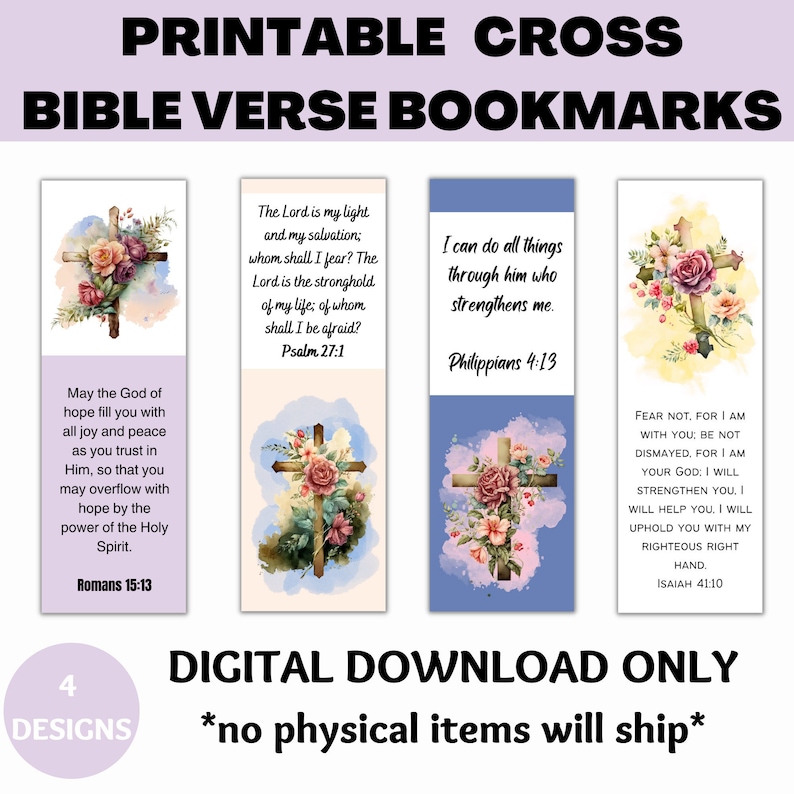 Scripture Bookmarks, Printable Bookmarks, Bible Verse Bookmarks ...
