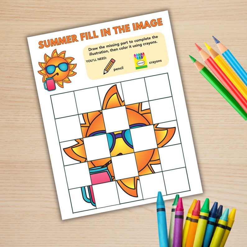 Kids Summer Activity Pack Printables, Kids Printables, Kids Summer ...