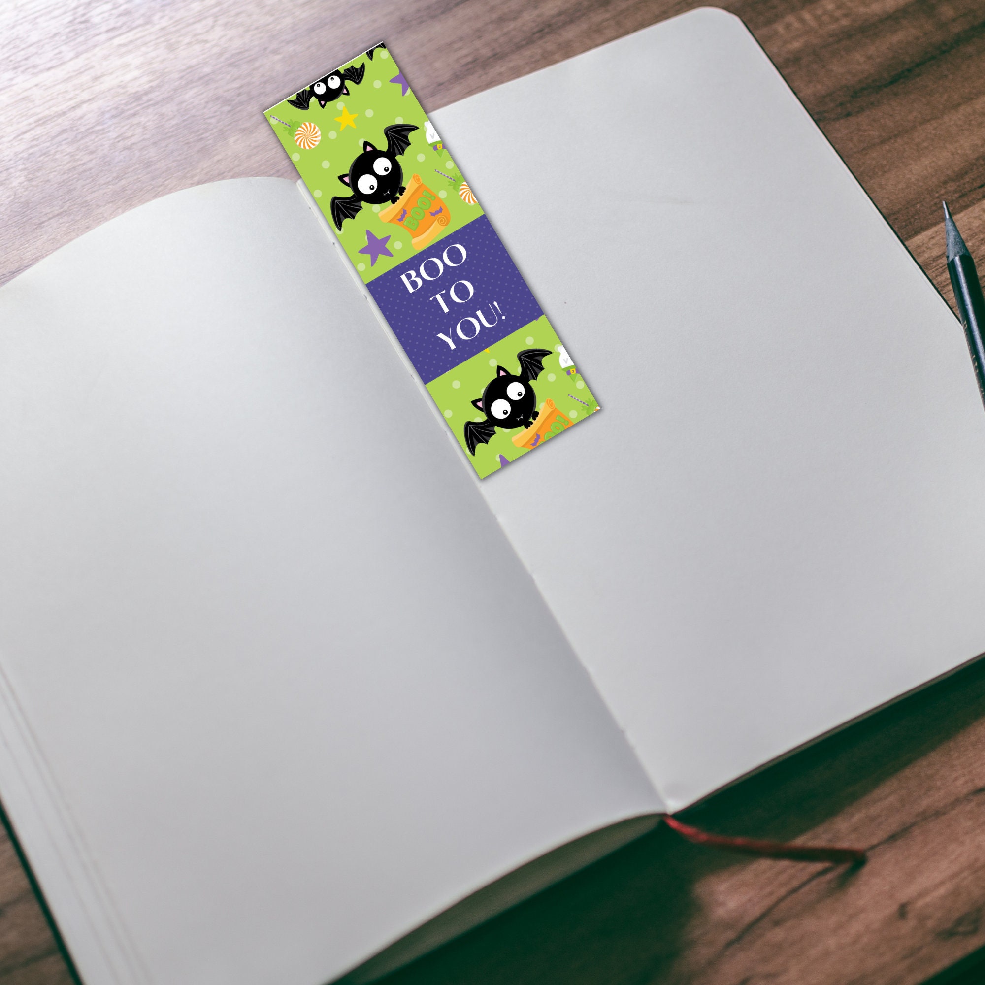 Halloween Printable Bookmarks, Halloween Bookmark , Printable Bookmarks ...