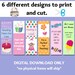 Bookmarks for Kids, Kids Bookmarks, Fun Bookmarks, Printable Bookmarks ...