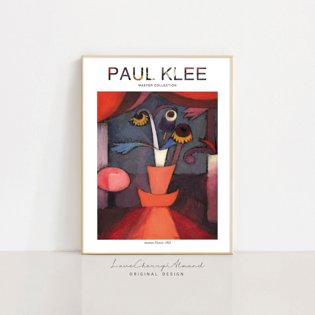 Paul Klee Print Abstract Printable Wall Art, Klee Eclectic Art Print ...