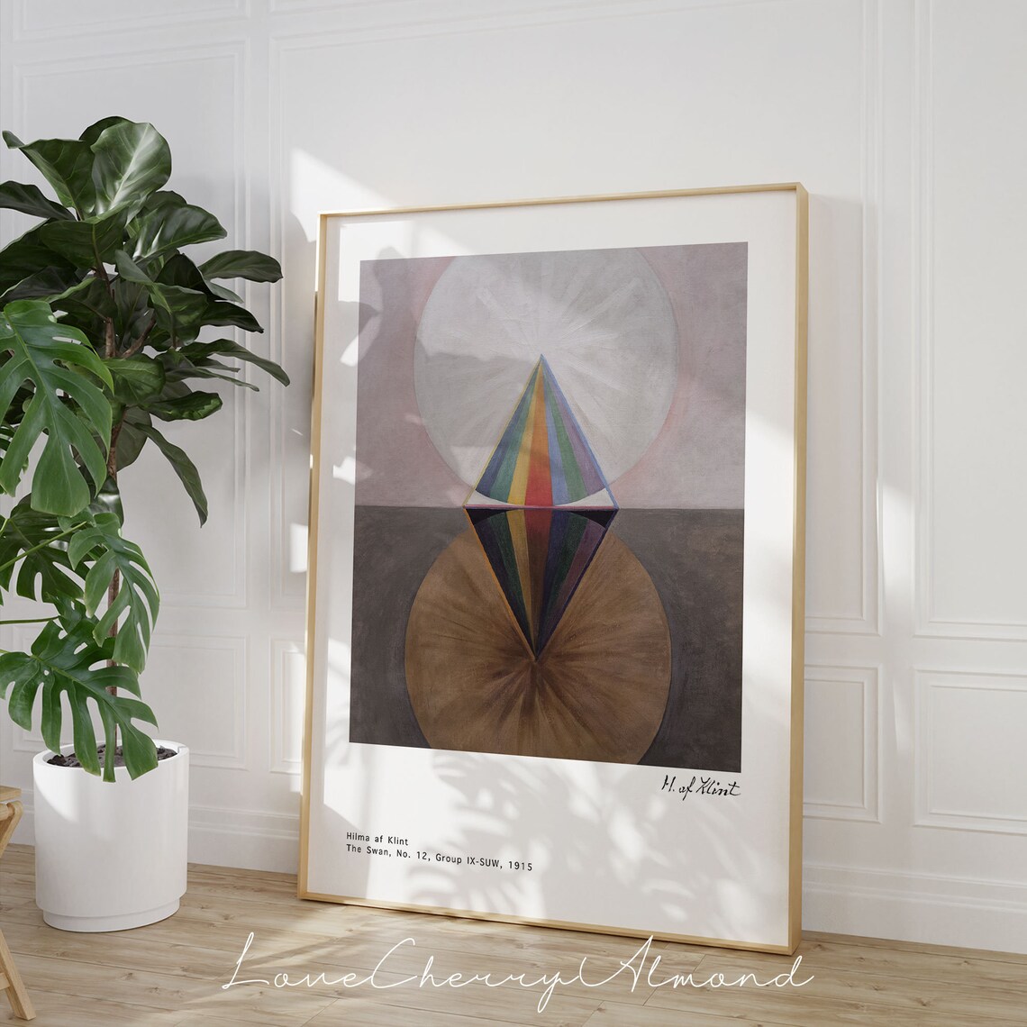 Hilma Af Klint Print Abstract Printable Wall Art, Naturalism Eclectic ...