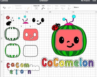 Cocomelon Svg - Etsy