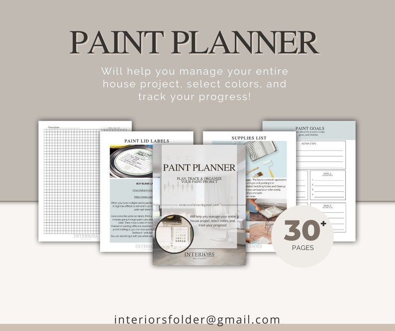 Home Paint Color Guide Home Paint Color Planner Home Renovation Planner ...