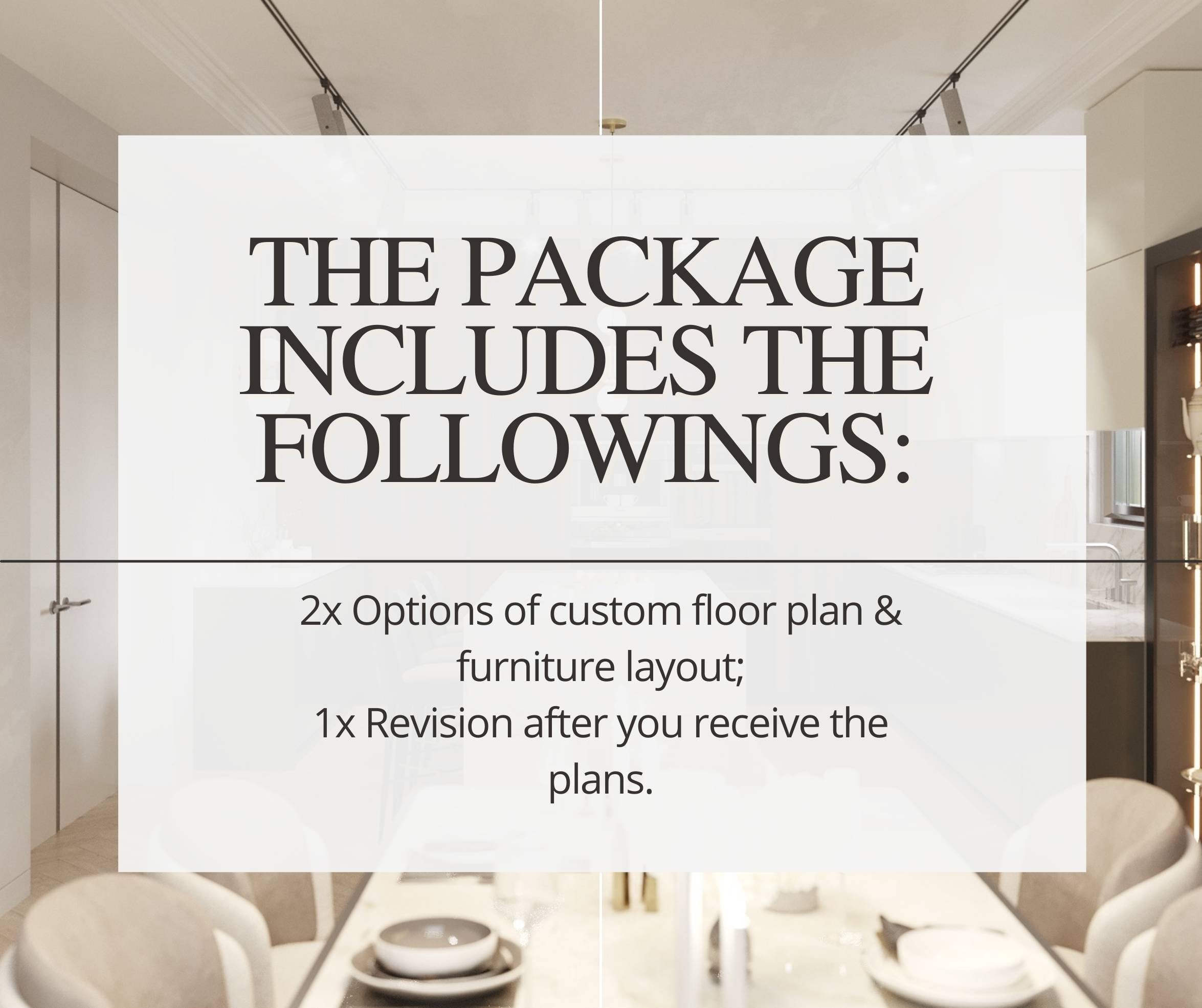 2D Kitchen Floor Plan| Furniture Placement| Custom Floor Plan Design ...