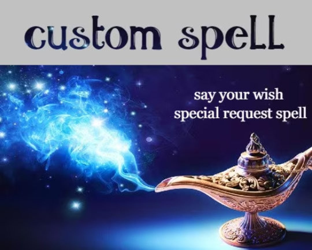 Custom Spell / Make a Wish / Make Your Wish Come True / - Etsy