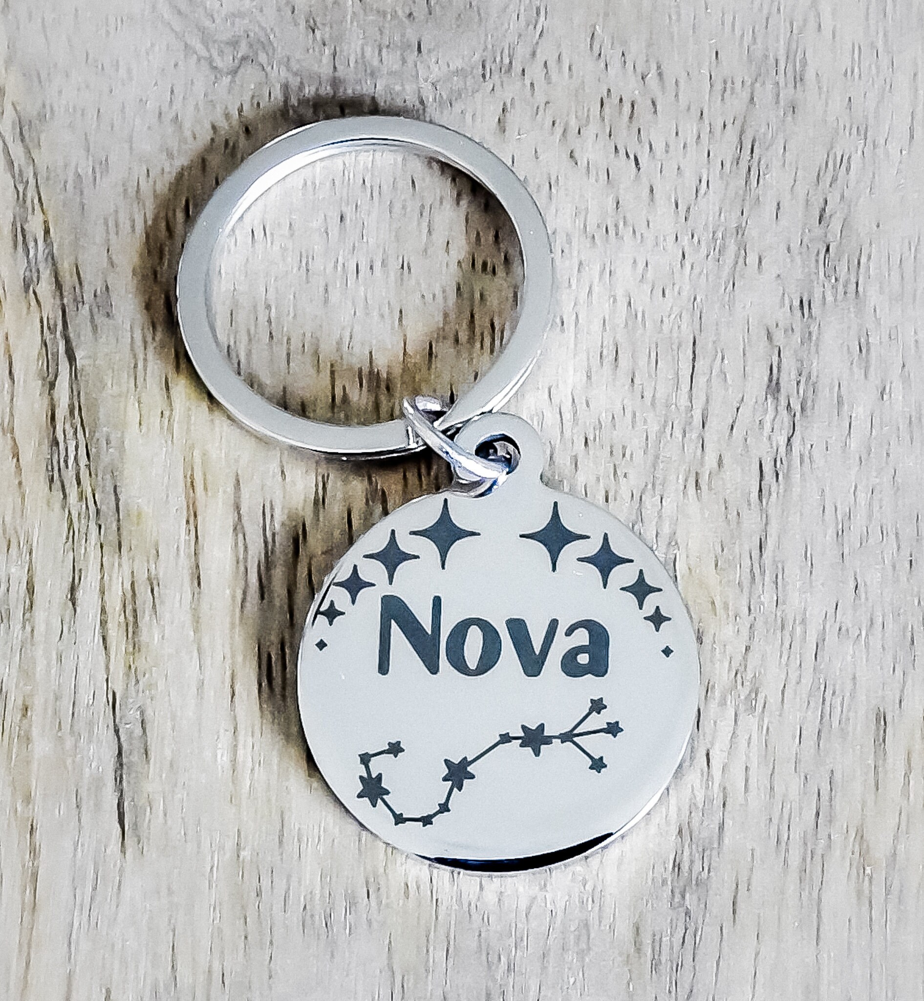 Pet Tag; Zodiac Sign Charm; Zodiac Constellation Pet Tags; Pet ...