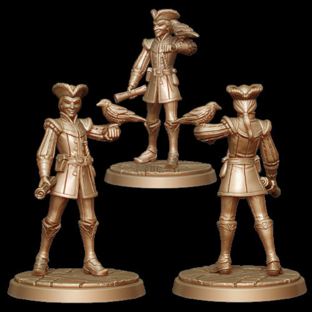 The Spymaster 8K Printed RPG Miniature Dnd Pathfinder - Etsy