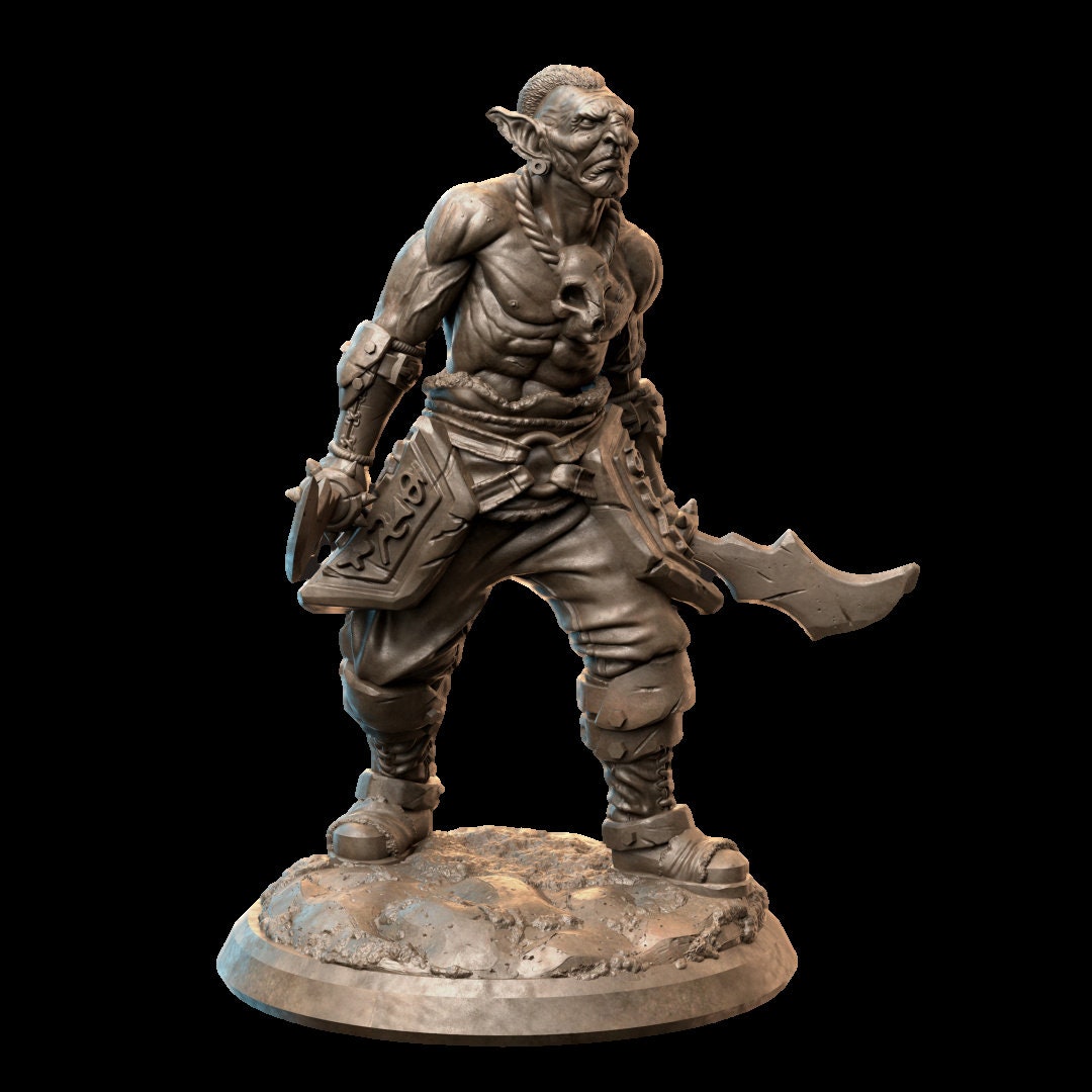 Serious Goblin RPG Fantasy Miniature Tabletop DND D&D - Etsy