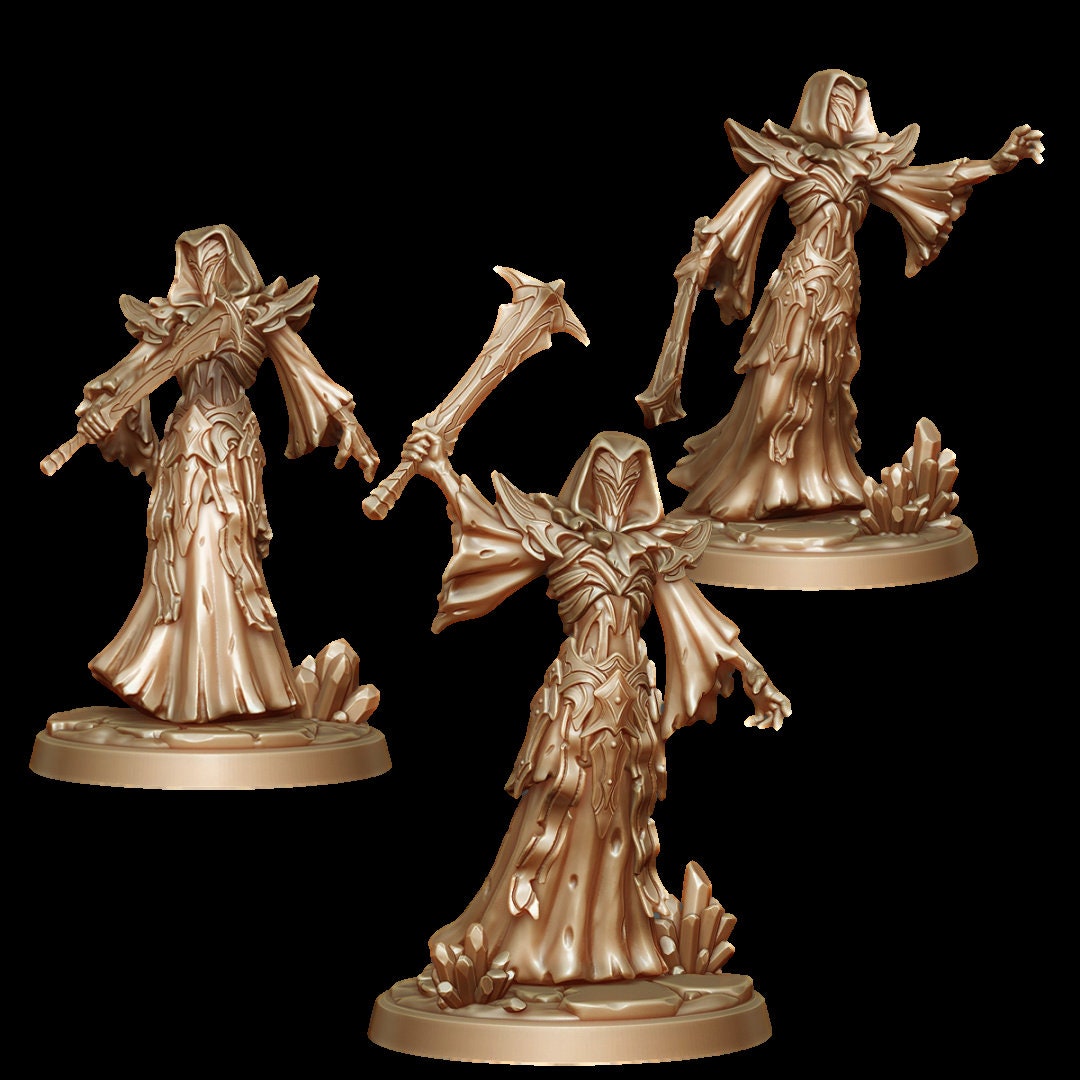 Ice Wraiths X1 8K Printed RPG Miniature Dnd Pathfinder - Etsy