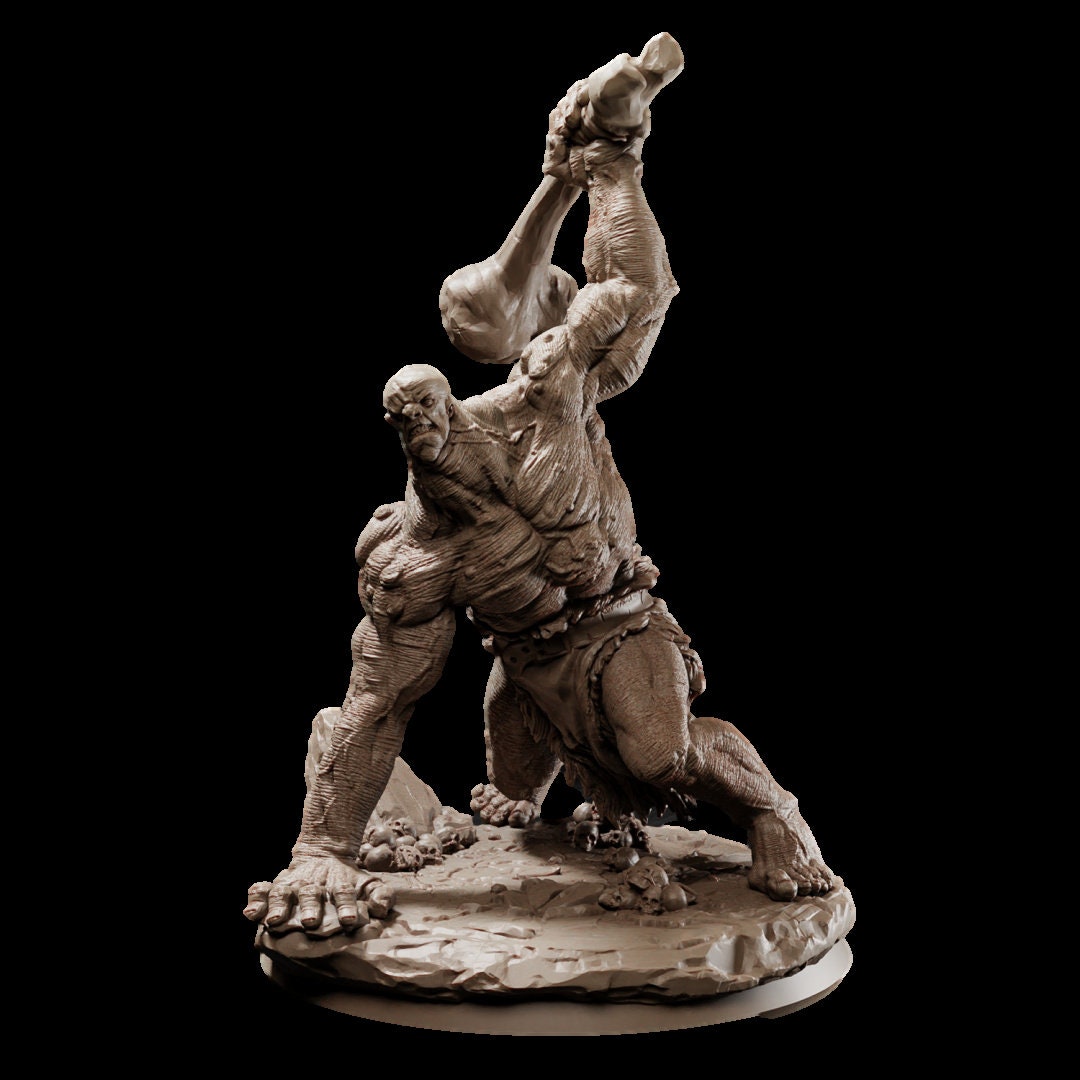 Fomorian Giant RPG Fantasy Miniature Tabletop DND D&D - Etsy