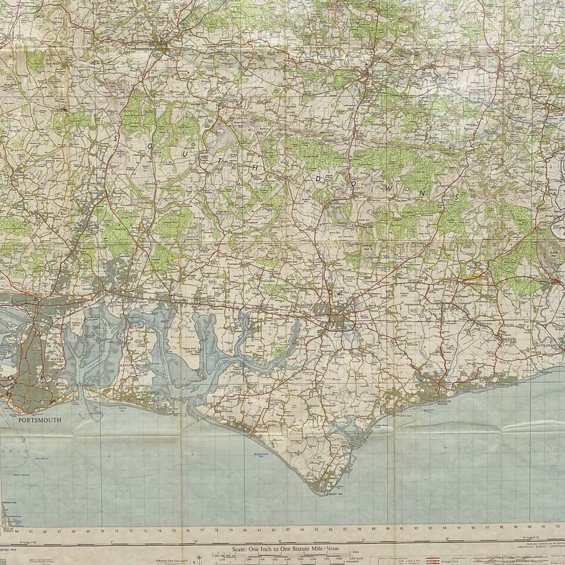 Framed Os Map - Etsy UK