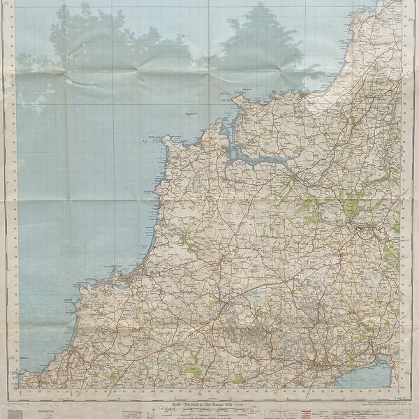 Framed Os Map - Etsy UK