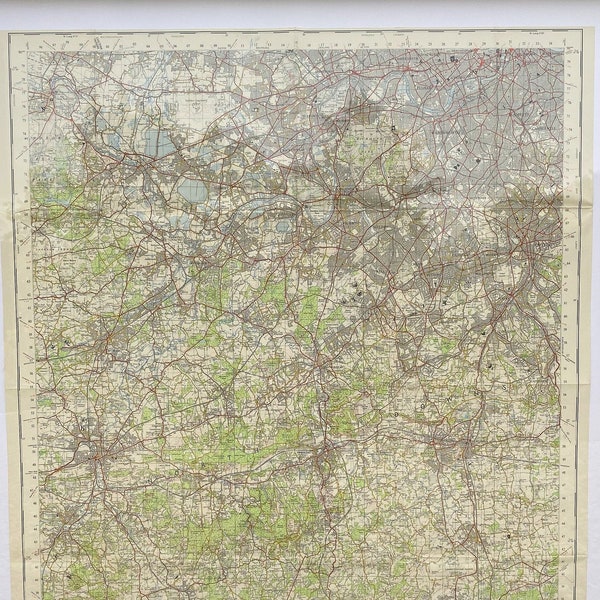Framed Os Map - Etsy UK