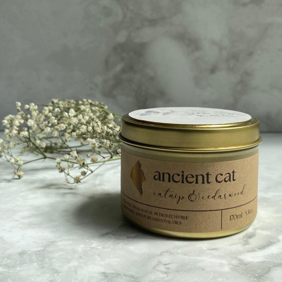 CATNIP & CEDARWOOD CANDLE | Cat Candle | Pet - Friendly | Aromatherapy ...