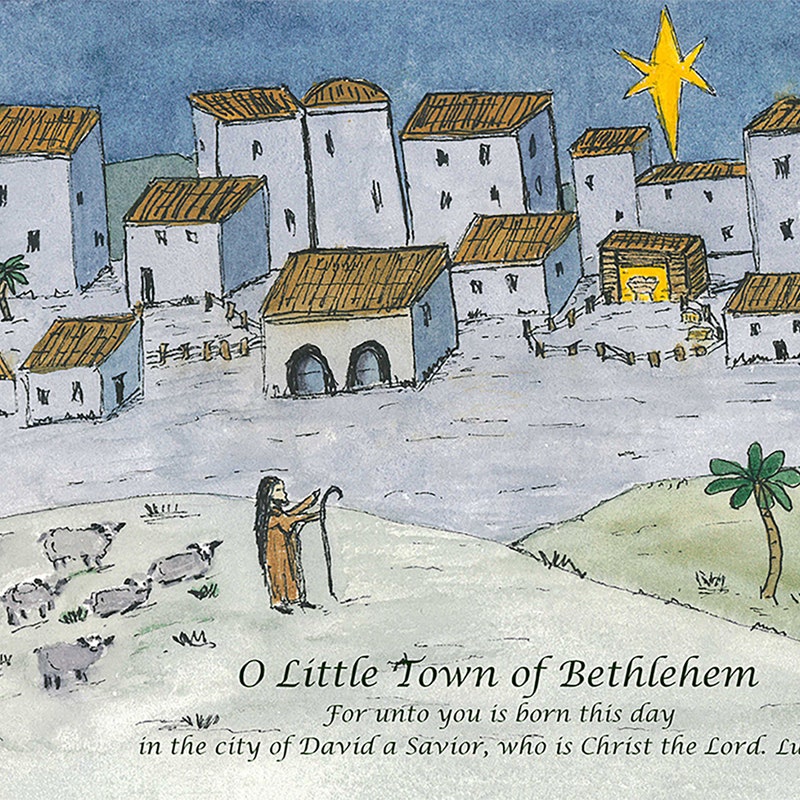 Town of Bethlehem Svg - Etsy
