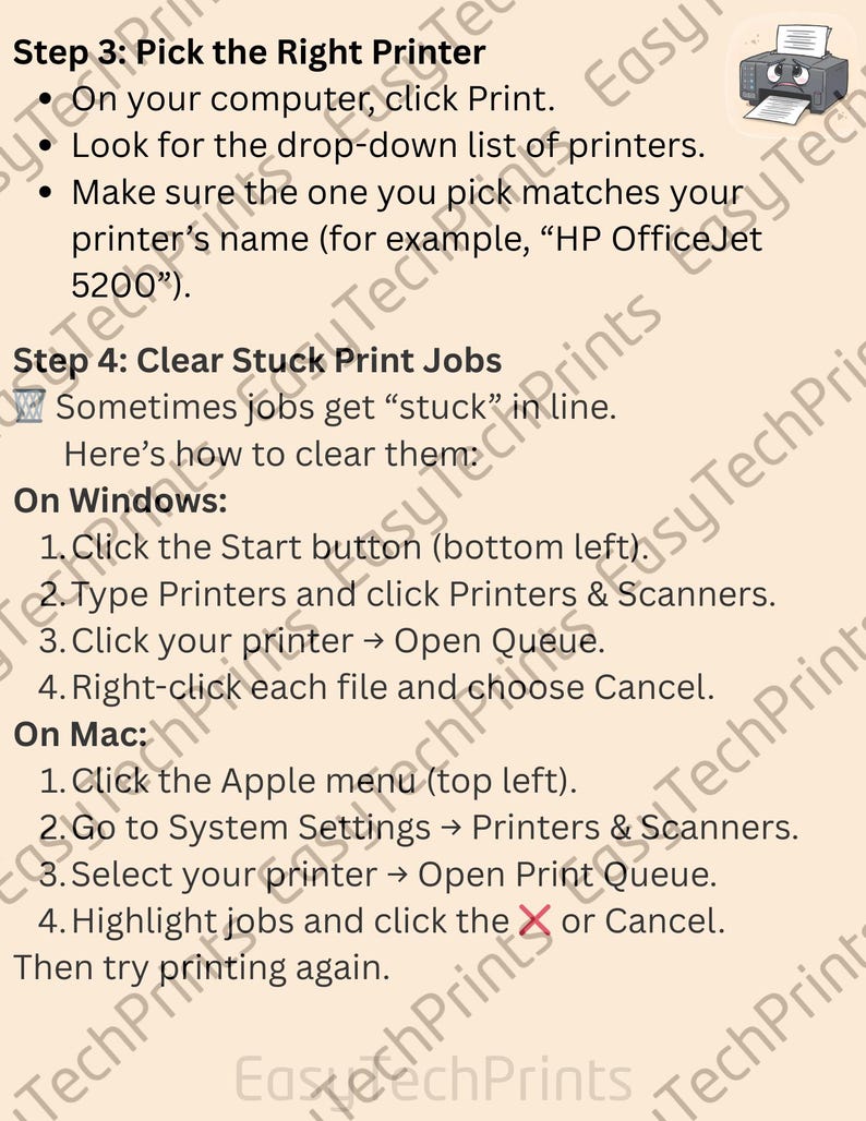 Printer Troubleshooting Cheat Sheet | Fix Common Printer Problems ...