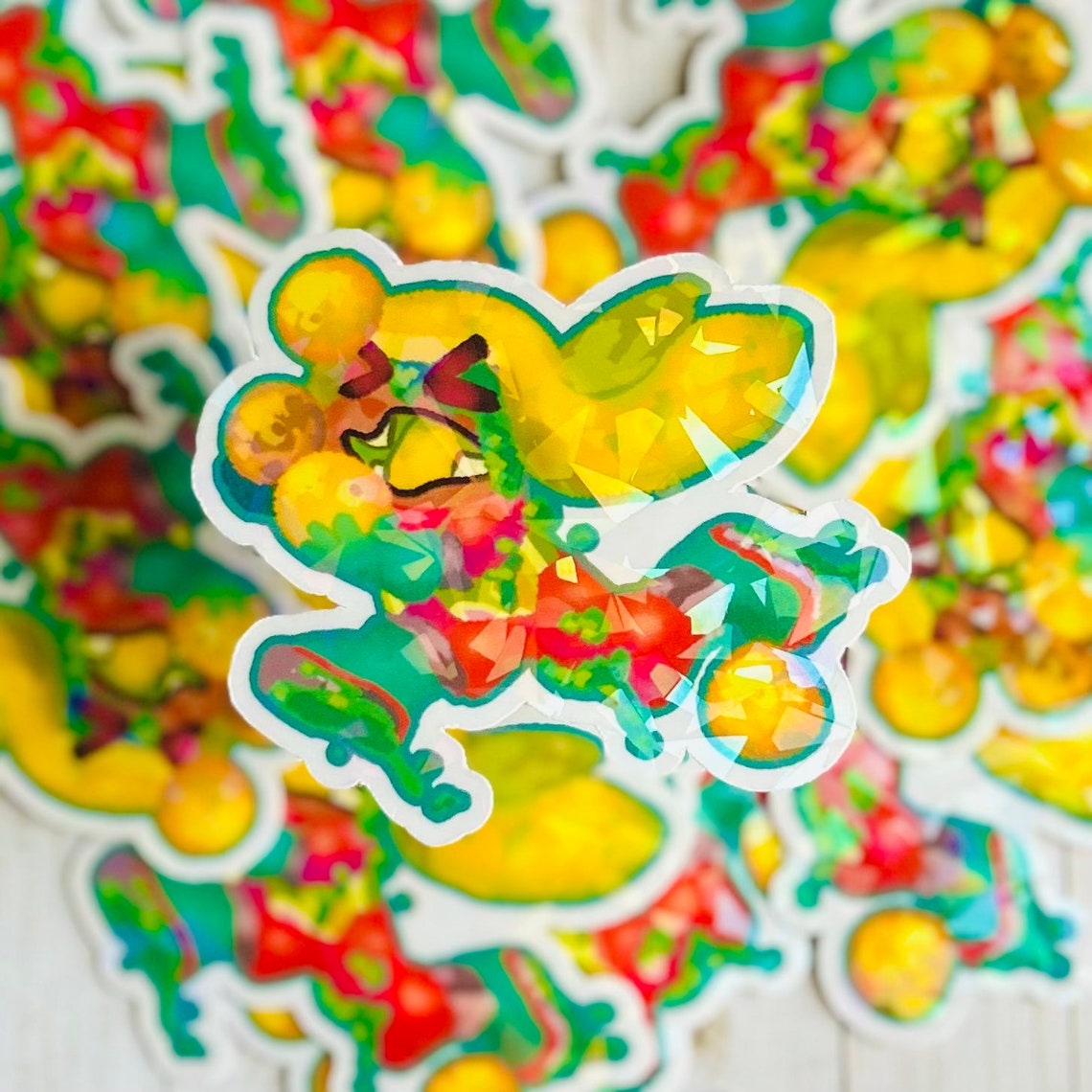 Salmon RUN Splatoon Inkling Vinyl Sticker - Etsy