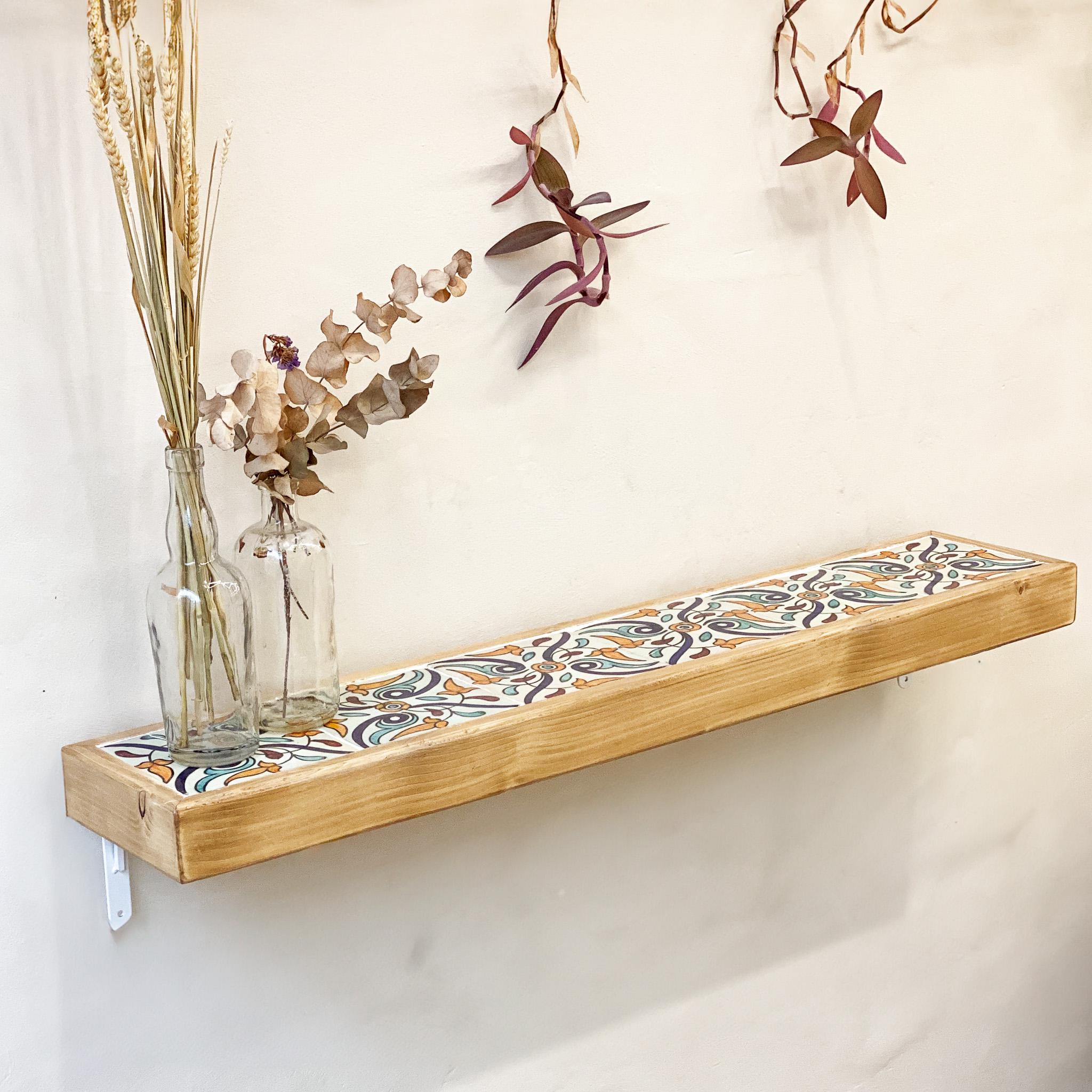 Floating Console Table | Modern Entryway Shelf | Wall Mounted Console ...
