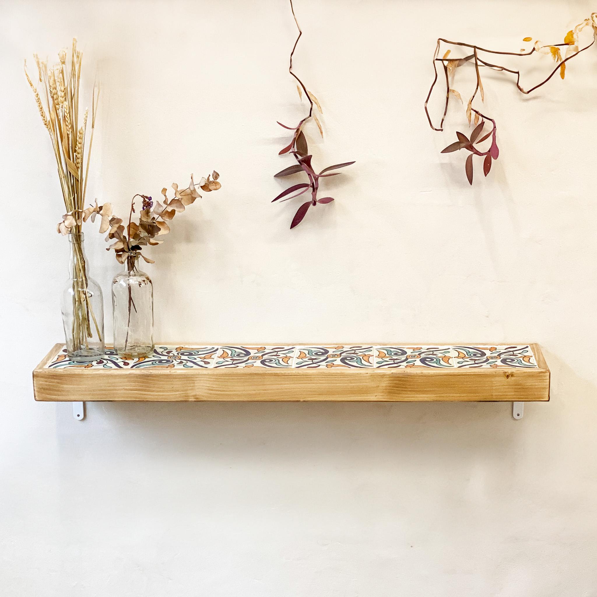 Floating Console Table | Modern Entryway Shelf | Wall Mounted Console ...