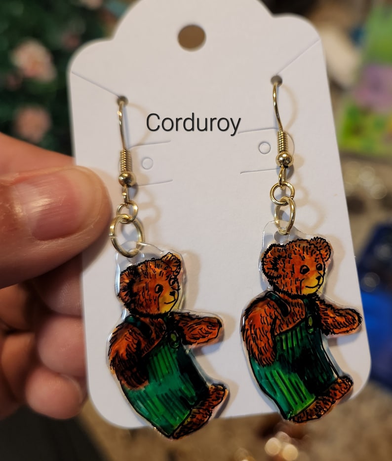 Classical Book Character Earrings - Etsy
