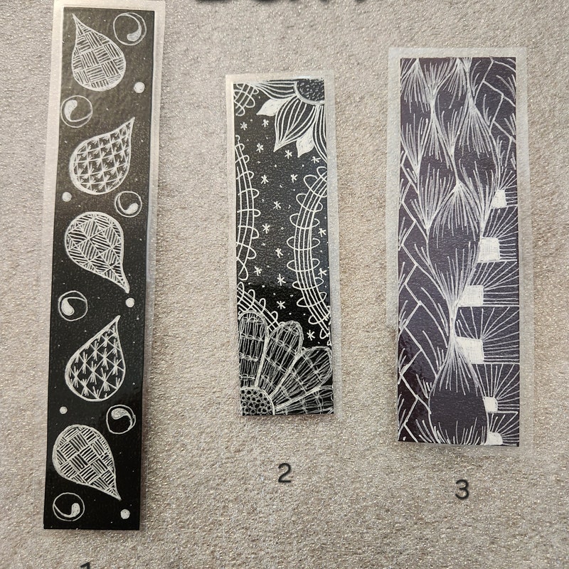 Zendoodle Bookmark - Etsy