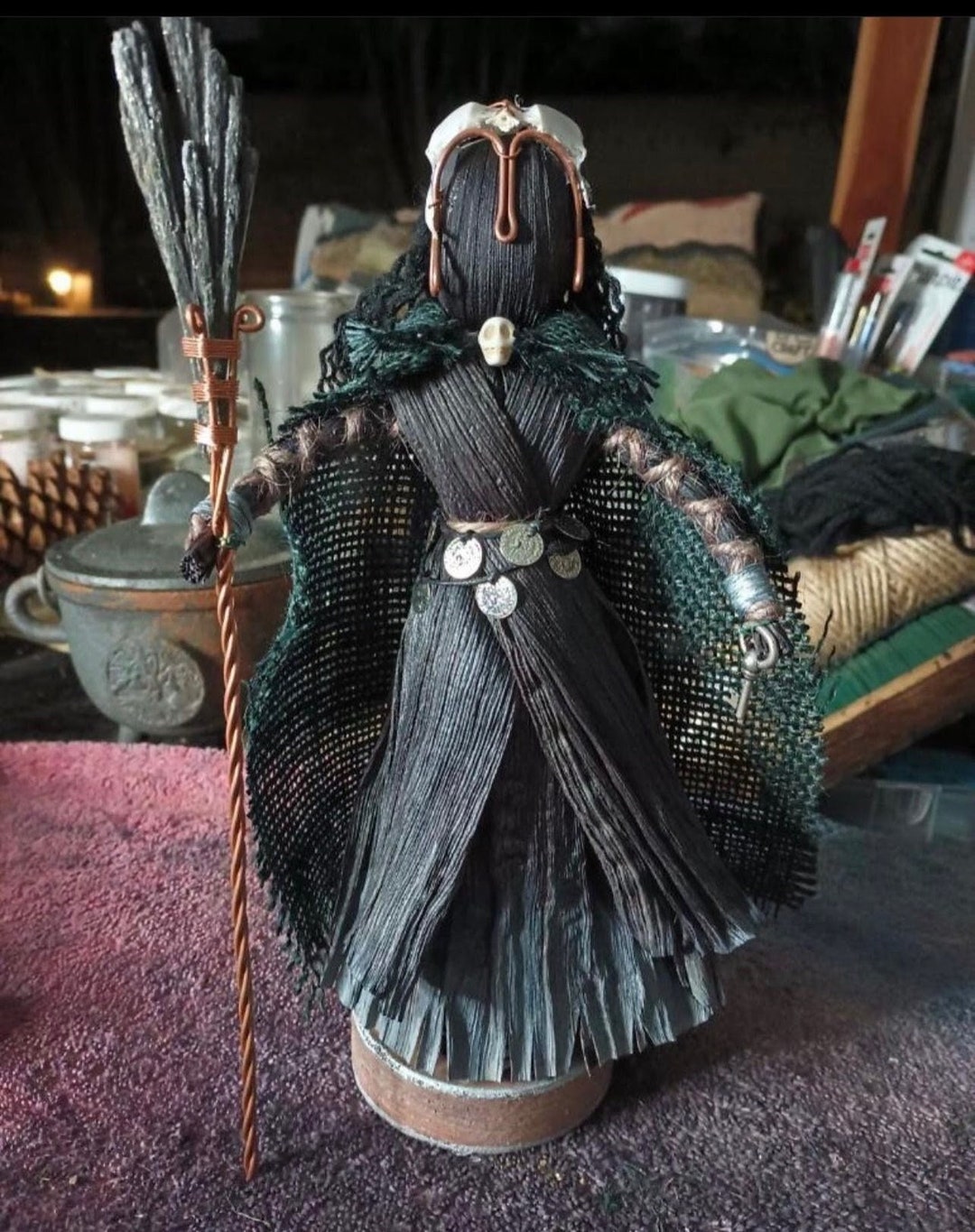 Hades Cornhusk Doll - Etsy
