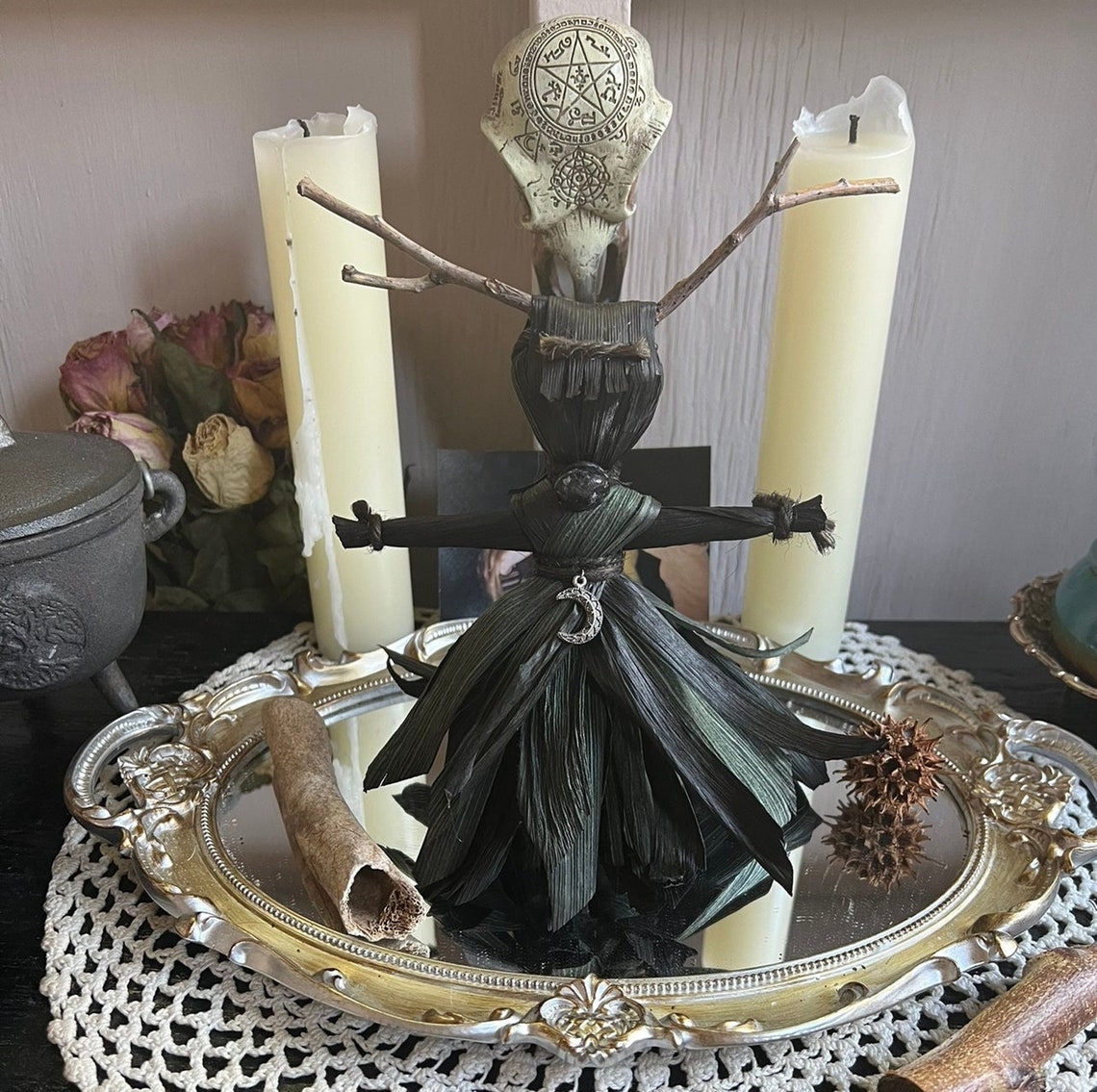 Elen of the Ways Forest Goddess Doll - Etsy