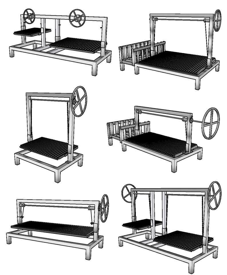 Custom-made Asado Grill - Etsy