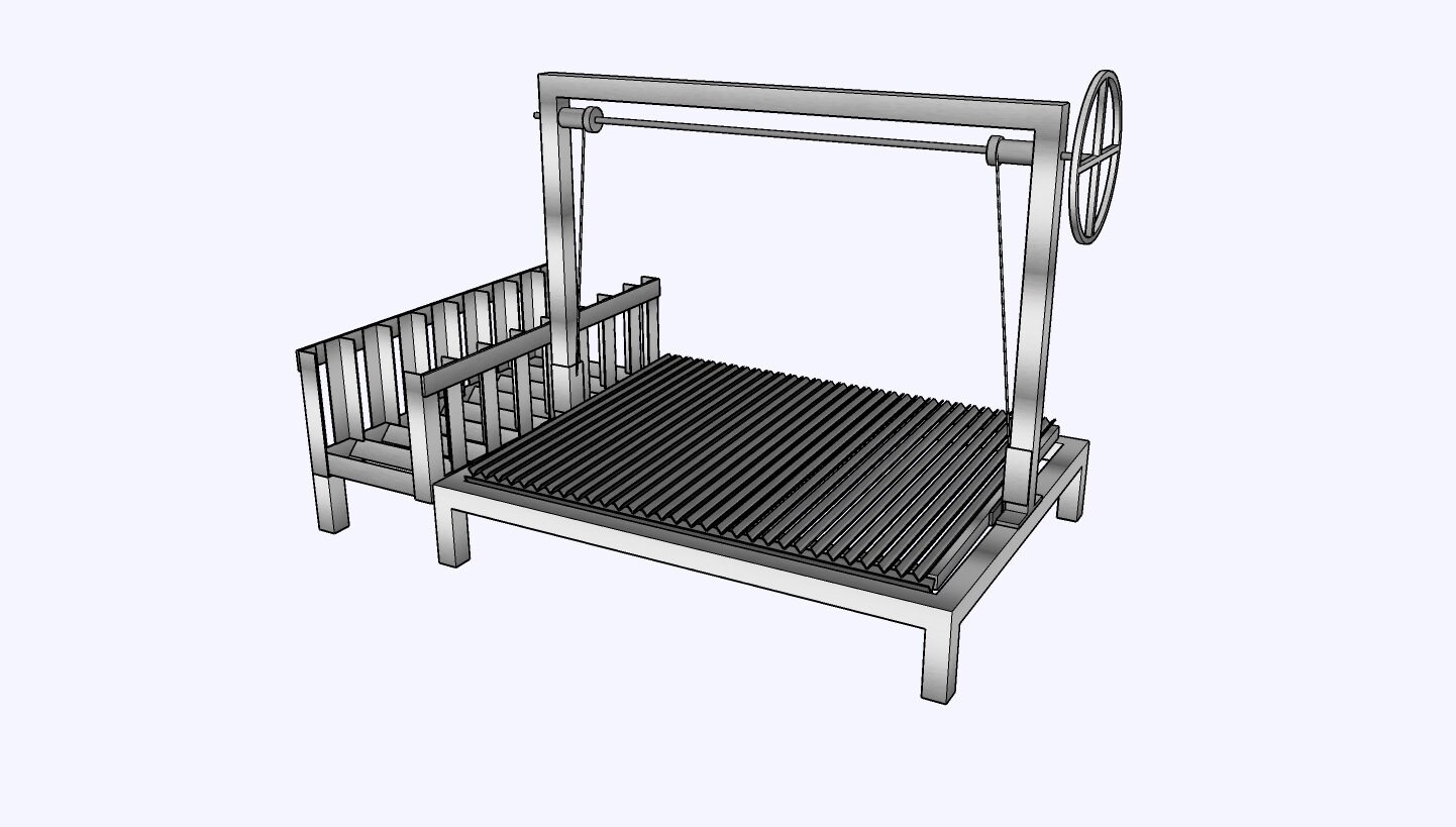 Custom-made Asado Grill - Etsy