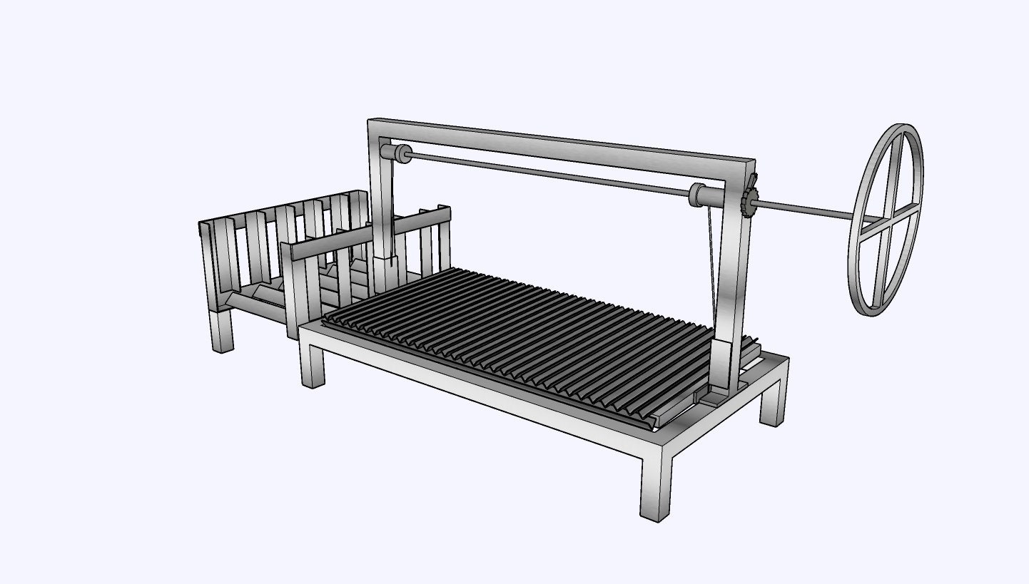 Custom-made Asado Grill - Etsy