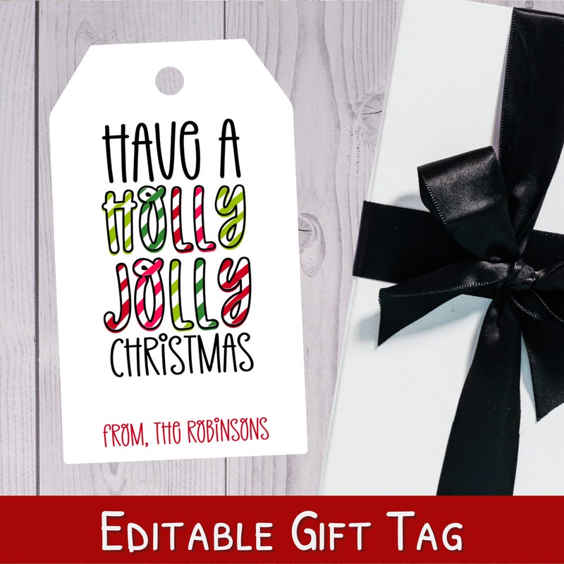 Holly Gift Tags - 60+ Gift Ideas for 2025