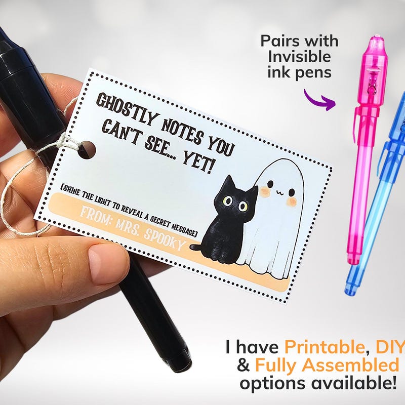 Black Halloween Cat Pen - Etsy