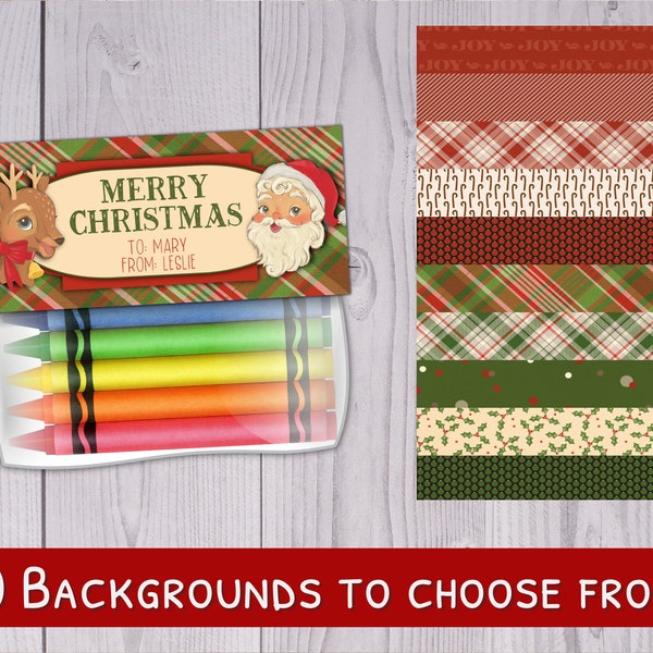 Christmas Treat Bag Topper - Etsy