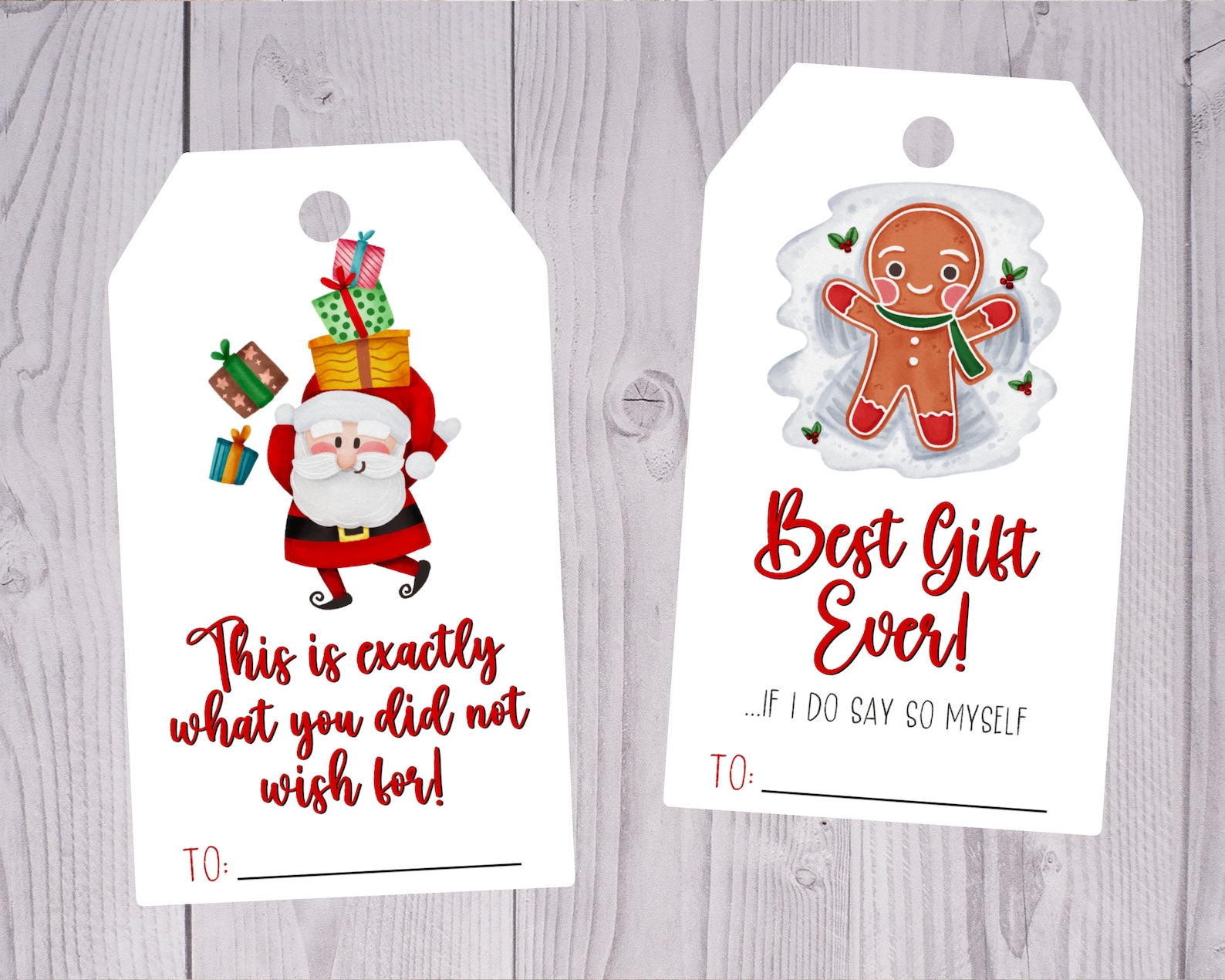 Funny Christmas Gift Tags Christmas Party Favor Tags - Etsy