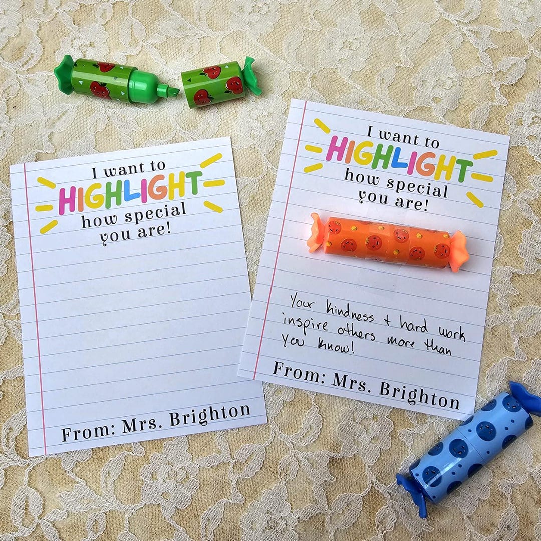Assembled End of School Highlighter for Kids, Motivational Last Day of ...
