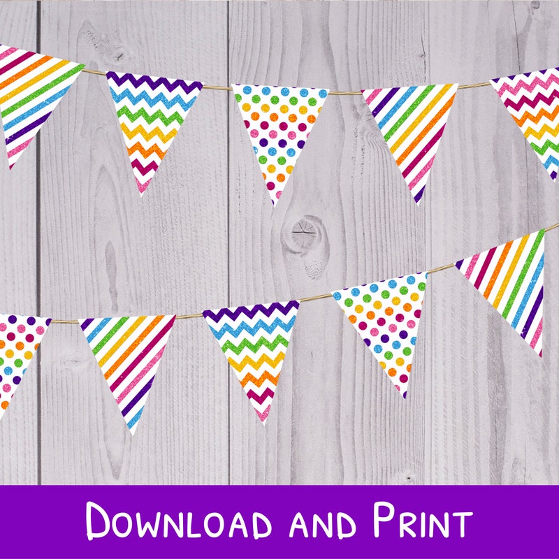 Triangle Banner - Etsy