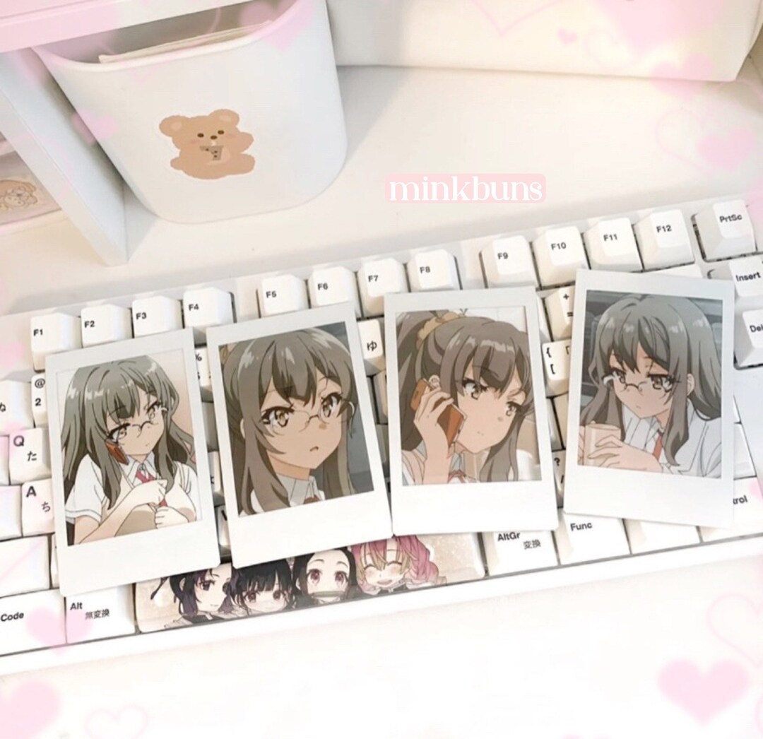 Rio Futaba Science Senpai Kawaii Waifu Glasses Character Polaroids - Etsy