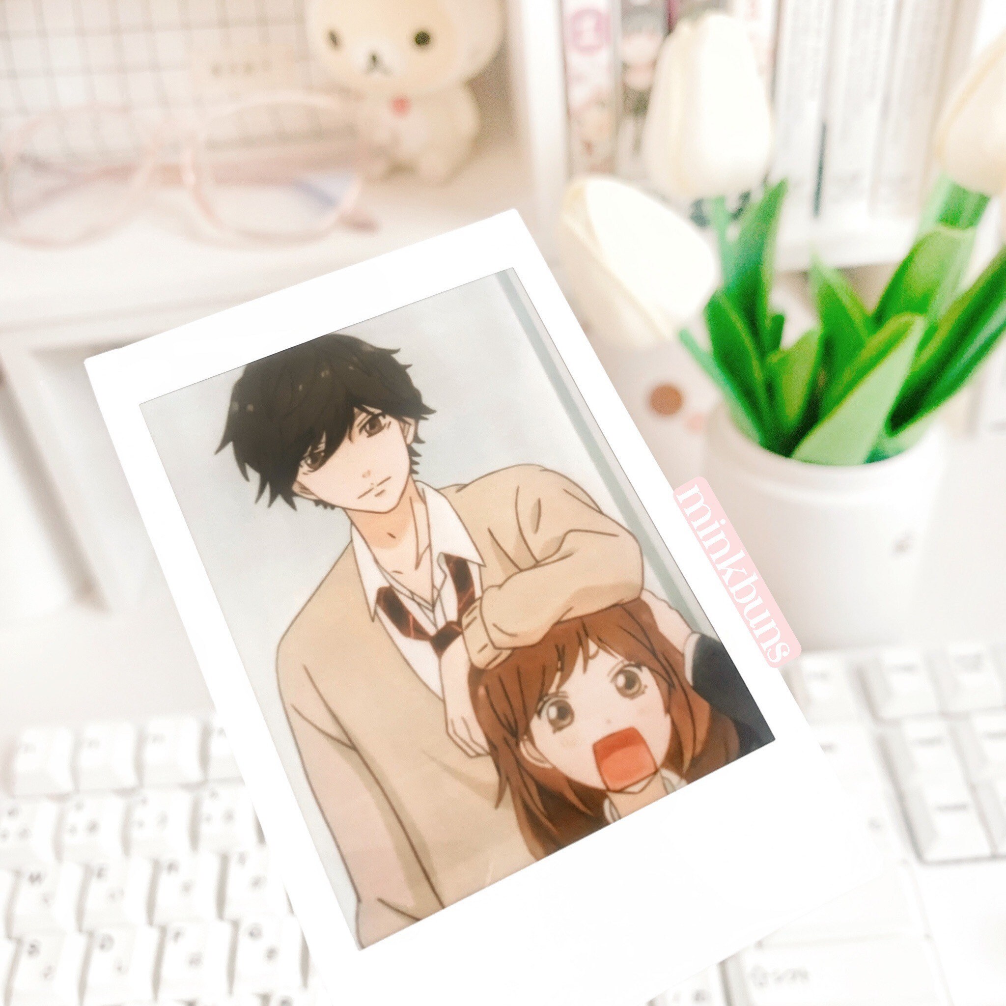 Spring Ride Cute Anime Couple Valentine's Day Gift Polaroids - Etsy