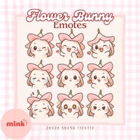Twitch Cute Mango Emotes for Streamers / Kawaii Fruit Emote for Your ...