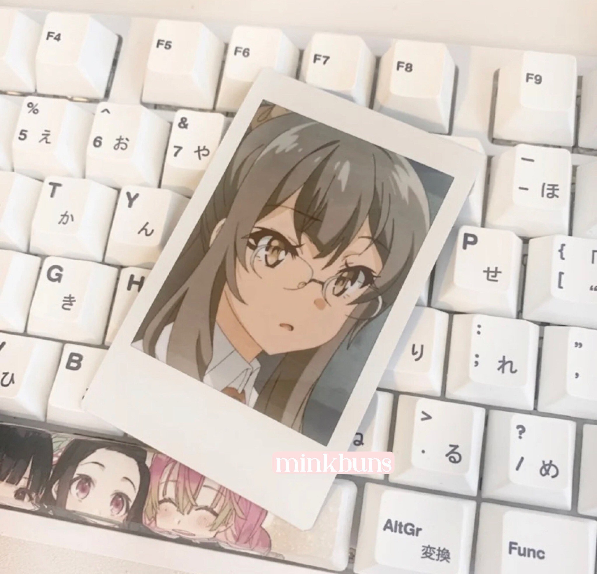 Rio Futaba Science Senpai Kawaii Waifu Glasses Character Polaroids - Etsy