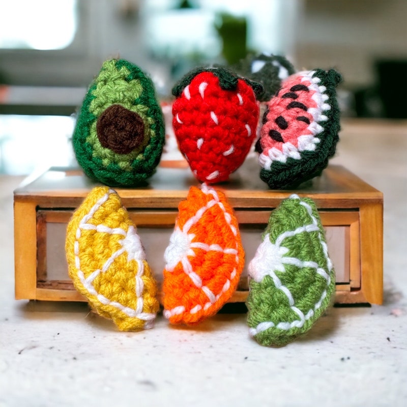 Crocheted Magnets - Etsy