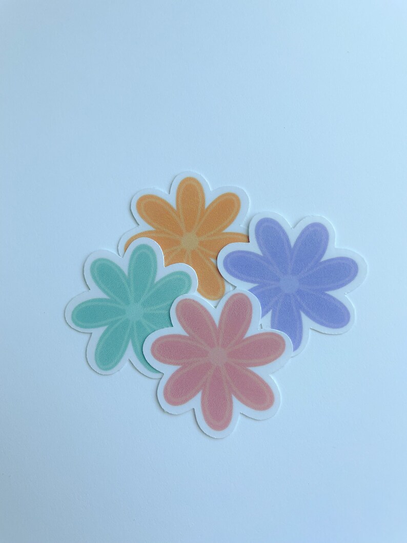 Mini Flower Sticker Multipack Die Cut Journaling Stickers - Etsy
