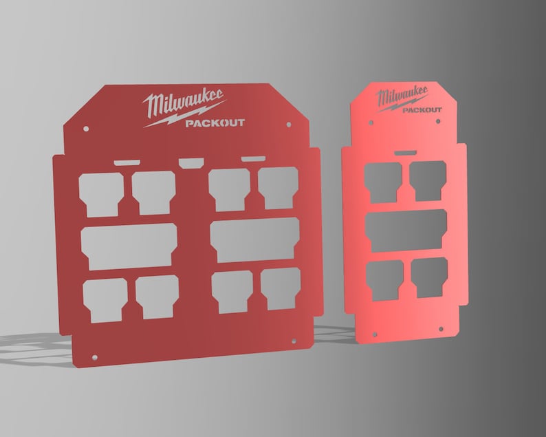 DXF Milwakuee M12 M18 Tool Holder 4 Piece CNC Plasma - Etsy