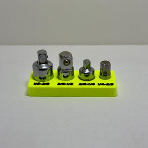 Magnetic Socket Adapter Holder – Adapter Set Organizer for Toolboxes - Etsy