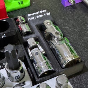 Bend 3DP - Universal Socket Swivel Set Organizer - Etsy
