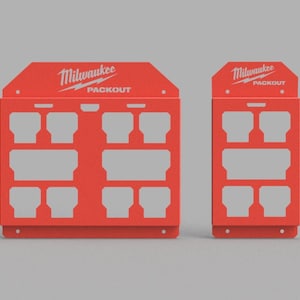 DXF Milwakuee M12 M18 Tool Holder 4 Piece CNC Plasma, Laser, Waterjet ...