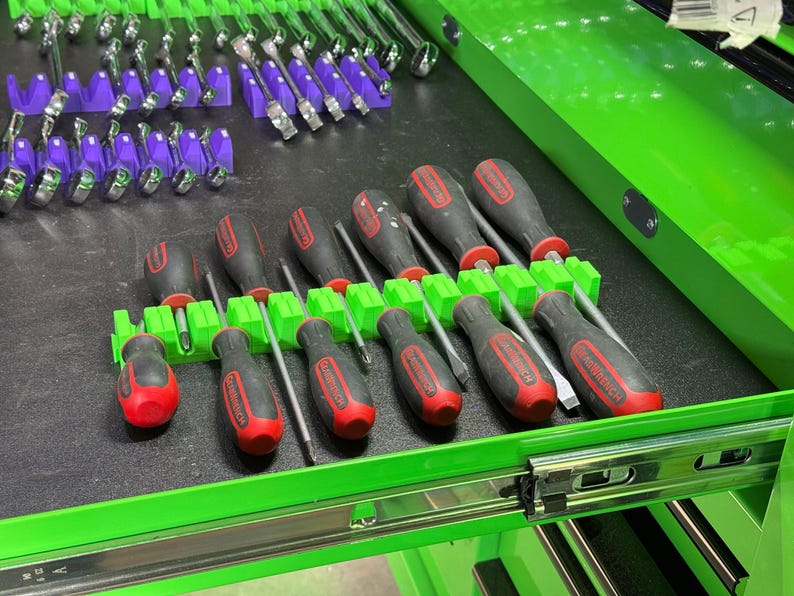 Magnetic Screwdriver Holder – Modular Screwdriver Organizer for ...