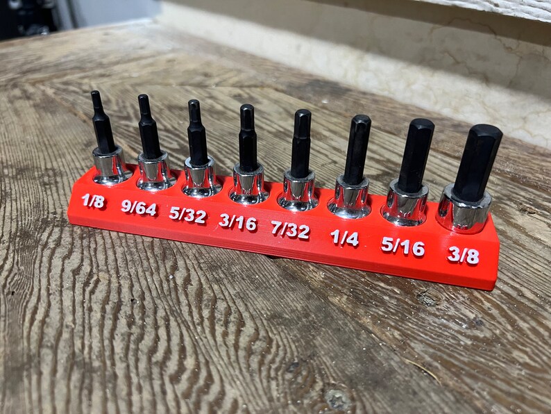 Allen Head Socket Holder 3D Printed Harbor Freight Icon Toolset ...