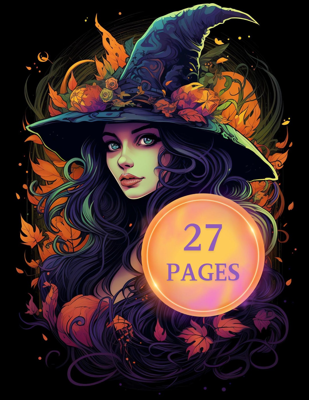 Coven Coloring Book - Etsy